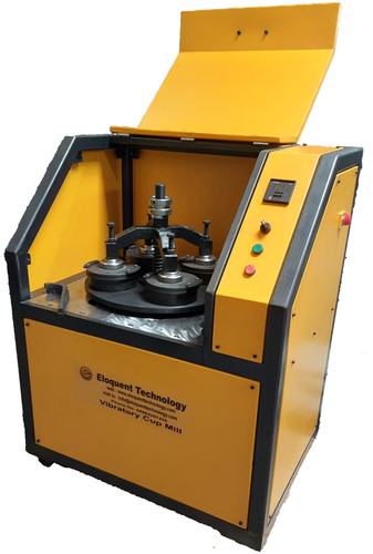 Laboratory Vibratory Cup Mill, Field Of Application: Chemistry ...