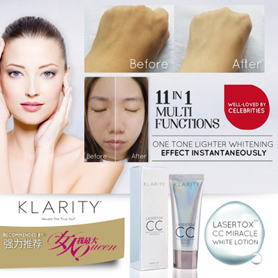 Klarity Lasertox Cc Miracle White Lotion at Best Price in Singapore ...