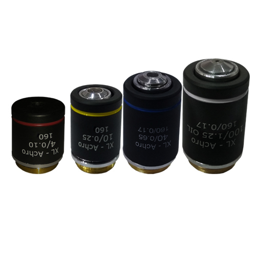 Labovision Jis Semi Plan Microscope Objectives 4X 10X 40X 100X At Best 