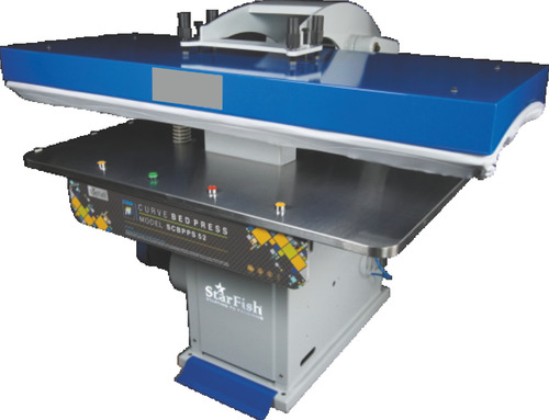 Pneumatically Operated Flatbed Press Machine With Low Maintenance at ...