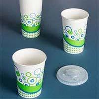 Disposable Water Paper Glasses at Best Price in Delhi | New Leaf ...