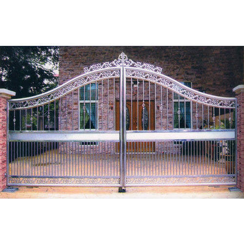 Designer Stainless Steel Gate at Best Price in Ankleshwar | Jay Ambe Steel