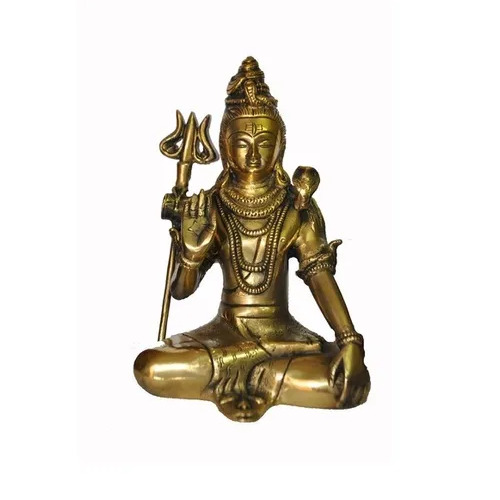 Gold Mahadeva Meditating Statue Sh0032 at Best Price in Nandyal ...