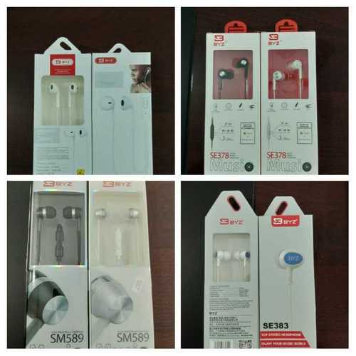 Byz Earphone And Headphones Warranty: Standard at Best Price in Bhopal ...