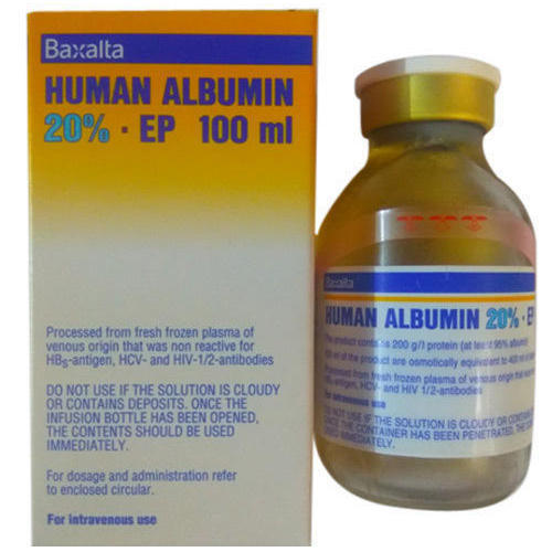 Human Albumin - Medicine Grade Liquid For Hospital And Clinic ...