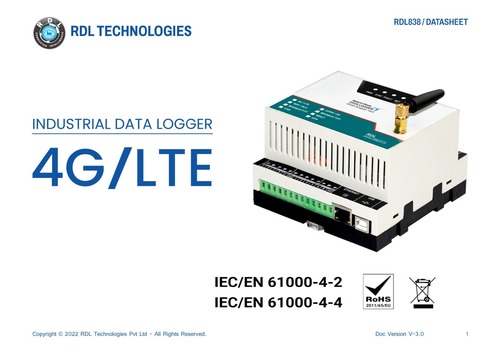 Industrial Data Logger (4G Lte) at Best Price in Mangaluru | Rdl ...
