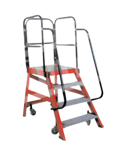 Frp Fiber-Glass Reinforced Polymer Mobile Platform Ladder at Best Price ...
