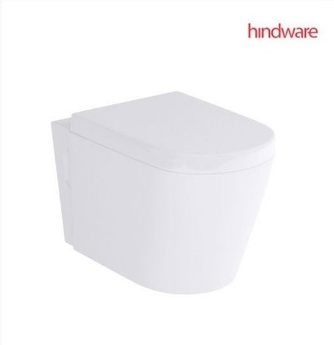 Hindware Twilight Wall Mounted Water Closet Size: 57 X 36 X 36 Cm at ...