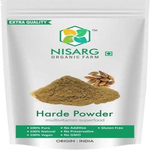 Herbal Harde Powder 200 at 113.40 INR in Bhavnagar | Nisarg Organic Farm