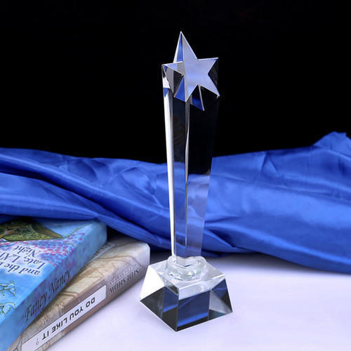 Blue Eco Friendly Crystal Star Trophy at Best Price in Mumbai | Crystal ...