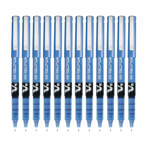 Leakage Proof Pilot Hi Tecpoint V5 Pen Blue Pack Of 12 At Best Price Leakage Proof Pilot Hi Tecpoint V5 Pen Blue Pack Of 12 At Best Price