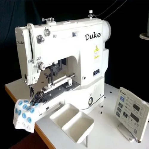 Computerized Automatic Single Needle Direct Drive Button Stitching ...