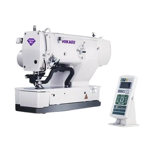 Single Needle Computerized Straight Button Holing Machine at 230000.00 ...