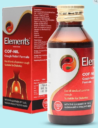 Capsules Elements Cof Nil Cough Relief Formula 100 Ml at Best Price in ...