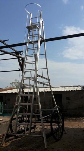 Aluminium Telescope Tower Ladder 14 To 25 Feet - 10 Gauge at 51595.50 ...