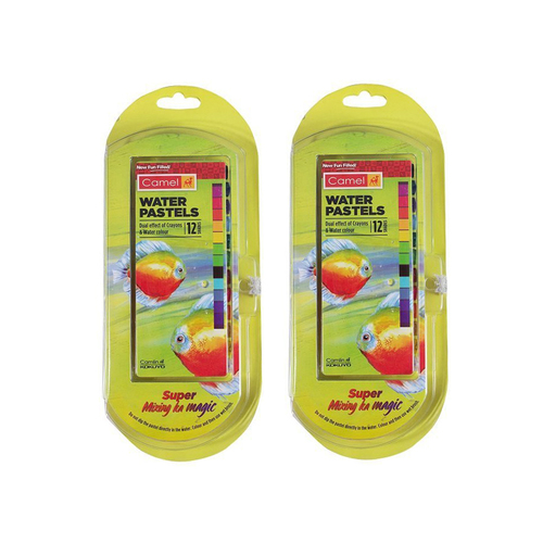 Camlin Water Pastels Color 12 Shades (Pack Of 2) at Best Price in New ...