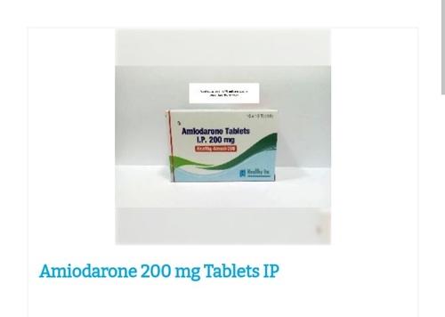 Amiodarone 200 Mg Tablets Ip Cool & Dry Place at Best Price in Mumbai ...