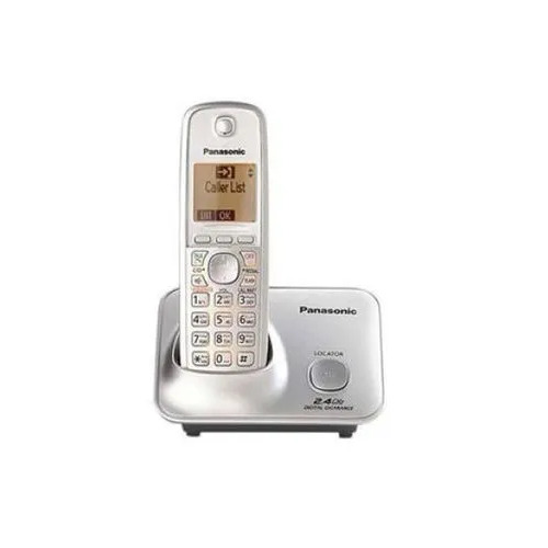 White Plastic Panasonic Kx Tg3711Sxb Cordless Landline Phone at Best ...