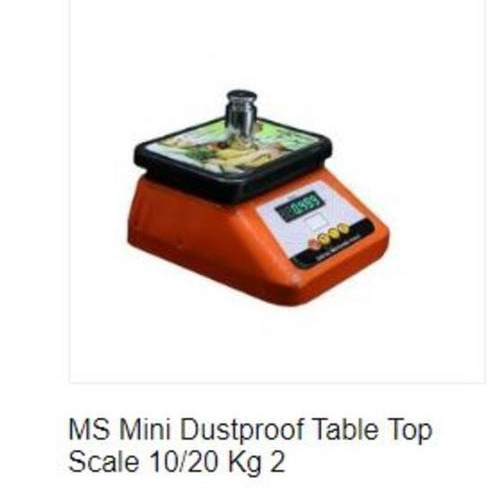 Mild Steel Mini Dustproof Table Top Scale 10/20 Kg at 3894.00 INR in ...