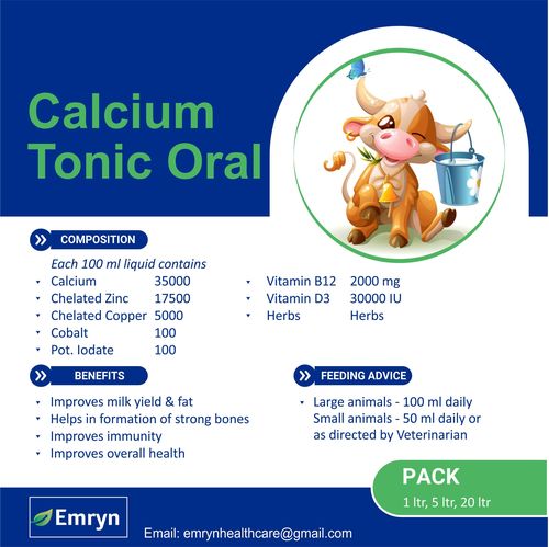 Liquid Animal Uterine Tonic at Best Price in Indore | Pingaksh Life ...