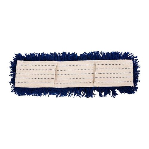Flexible Rectangle Dry Mop 24 Inch Blue Acrylic Refill In For Cleaning ...