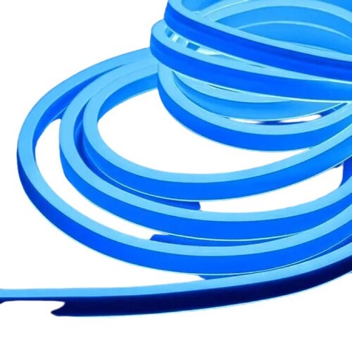 Pvc Blue Color Silicon Led Flexible Neon Light For Decorative With Ip55 ...