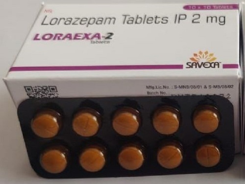 Loraexa 2Mg Tablets, 10X10 Tablet Pack Store At Cool And Dry Places at ...