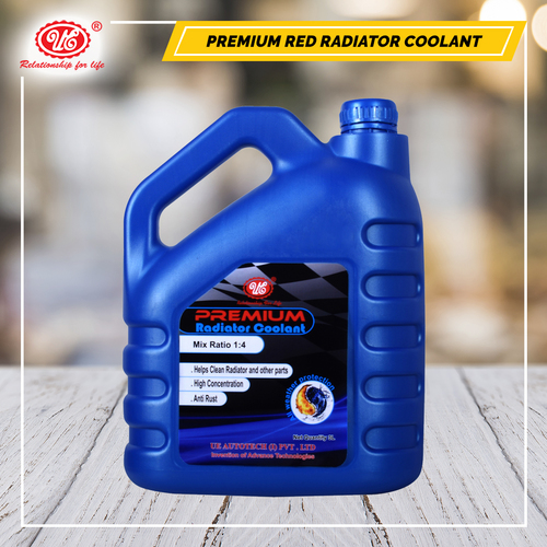 Ue Premium Car Care Radiator Coolant Concentrate Red- 3 L | Mix Ratio 1 ...