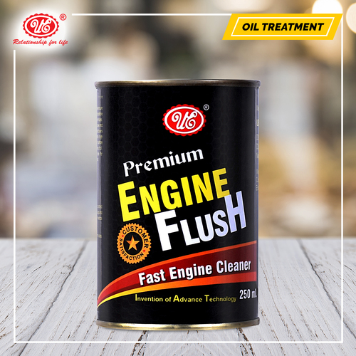 Ue Premium Engine Oil Motor Flush-250 Ml (Remove Sludge & Deposits In ...