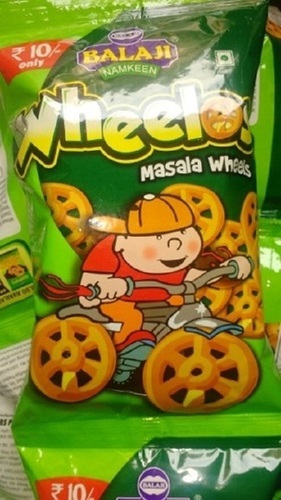 Balaji Namkeen Crispy And Spicy Fried Masala Wheels Packaging: Bag at ...