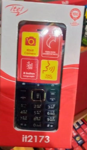 Light Weight Heat Resistance Long Battery Backup Black Itel Keypad ...