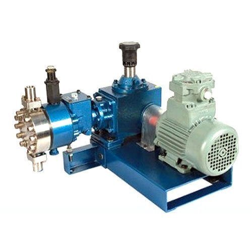 Blue Heat Resistant Hydraulic Diaphragm Dosing Pump at Best Price in ...