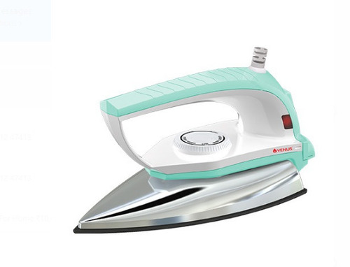 Venus Green And White Iris Electric Dry Iron, Power 750Watt, Input ...