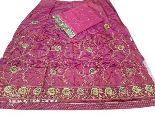 Bhari Jari Work Rajputi Crep Poshak, at Best Price in Ghaziabad | J S ...