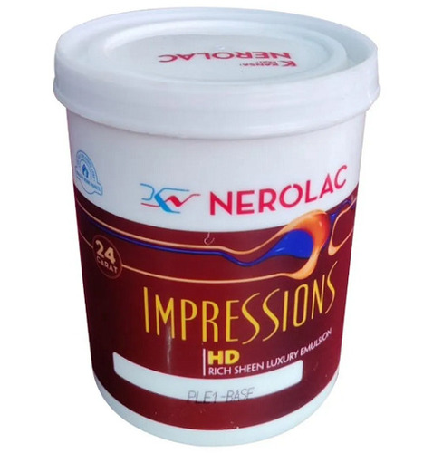Liquid Nerolac Premium Quality Impression Hd Rich Sheen Luxury Emulsion ...