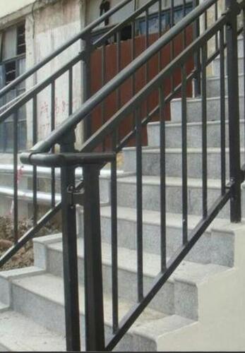 Sturdy And Durable Iron Black Staircase Railings, Application For Home ...