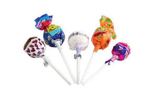 Stick Lollipop Assorted Fruit Flavoured Pops Hard Candy Sweet Colourful ...