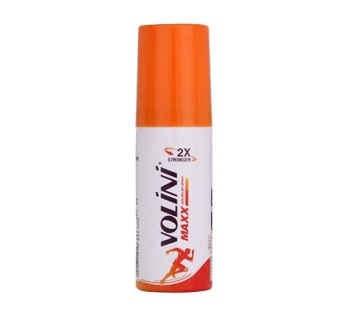 Volini Max Pain Relief Spray Used To Treat Backbone And Shoulder ...