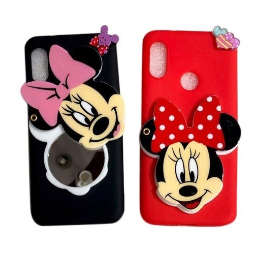 Red, Black Color And Print Design Mobile Back Covers For Android Phones ...