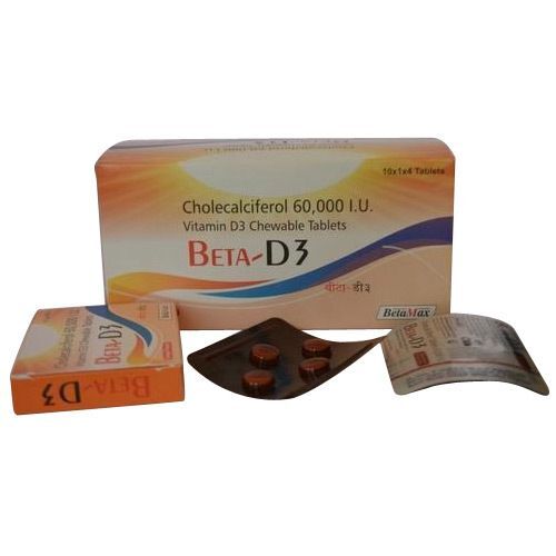 Tablets Beta - D3, 10 X 10 Tablets Packaging Size Ingredients: Vitamin ...