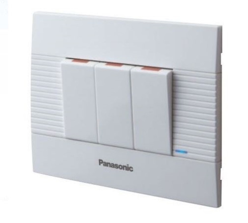Plastic Lighting And Shock Proof 16A Panasonic White Modular Electrical ...