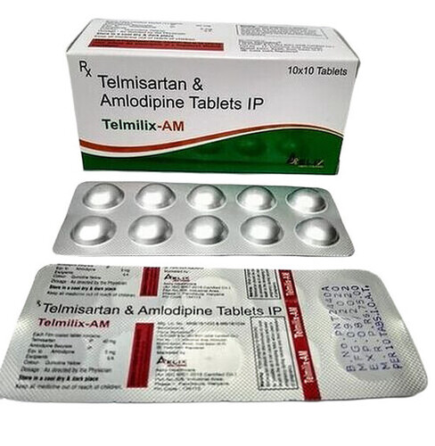 Telmilix Am Tablets, 10X10 Pack General Medicines at Best Price in ...
