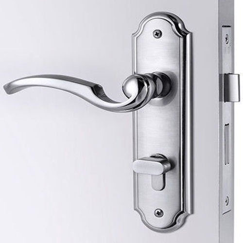 200 Weight Chrome Finish Stainless Steel Material Silver Door Lock at ...