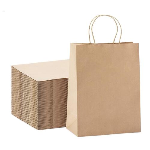 Brown Colur Recycleable Paper Bags Length: 45 Centimeter (Cm) at Best ...