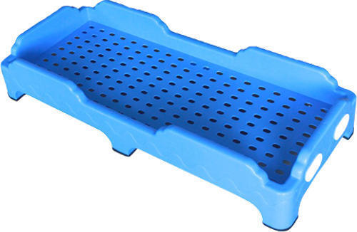 Blue Plastic Bed For Daycare & Creche at Best Price in Mansa | Singhal ...