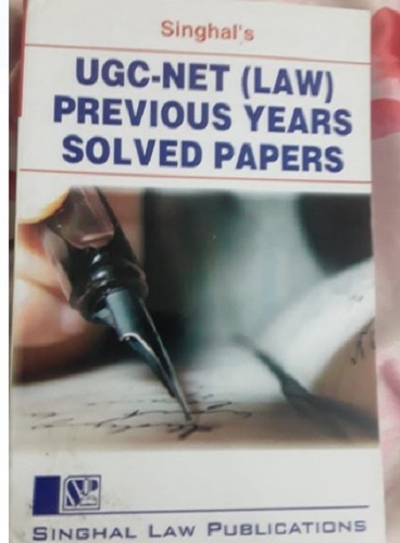 Hardbound Binding 380 Pages Soft Cover Retangular Shape Ugc Net Law ...