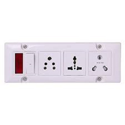 White Rectangular Electrical Switch Board For Home at Best Price in New ...