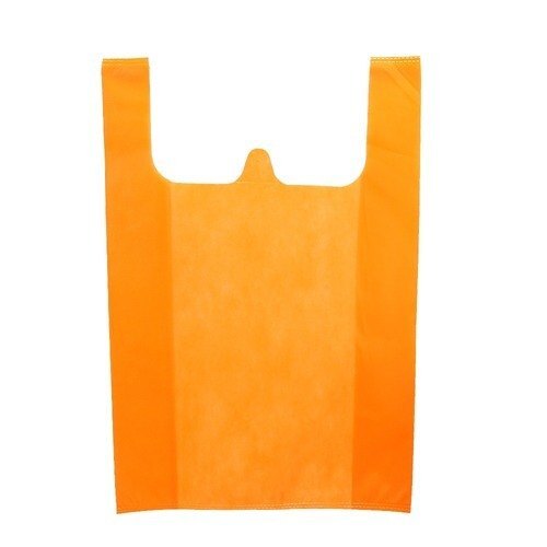 Yellow Light Weight Eco Friendly Biodegradable And Free Of Toxic Ldpe W Cut Plastic Carry Bags ...