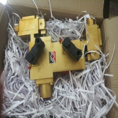 Yellow Industrial Grade Air Media Type Press Machine Solenoid Dual ...