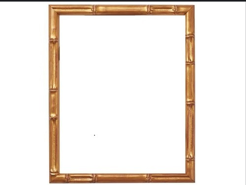 Beautiful And Elegant Designs Golden Color Rectangular Wooden Photo ...